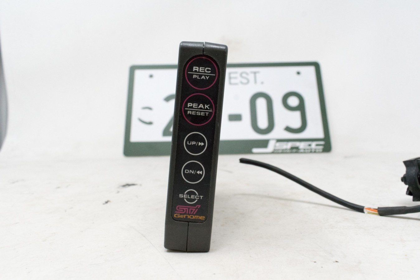 Subaru Impreza WRX STI GDB Defi Genome Boost Gauge + Controller | J-Spec Auto Sports