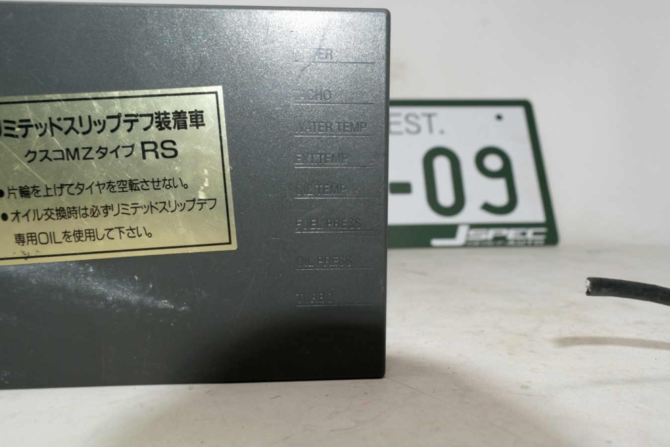 Subaru Impreza WRX STI GDB Defi Genome Boost Gauge + Controller | J-Spec Auto Sports