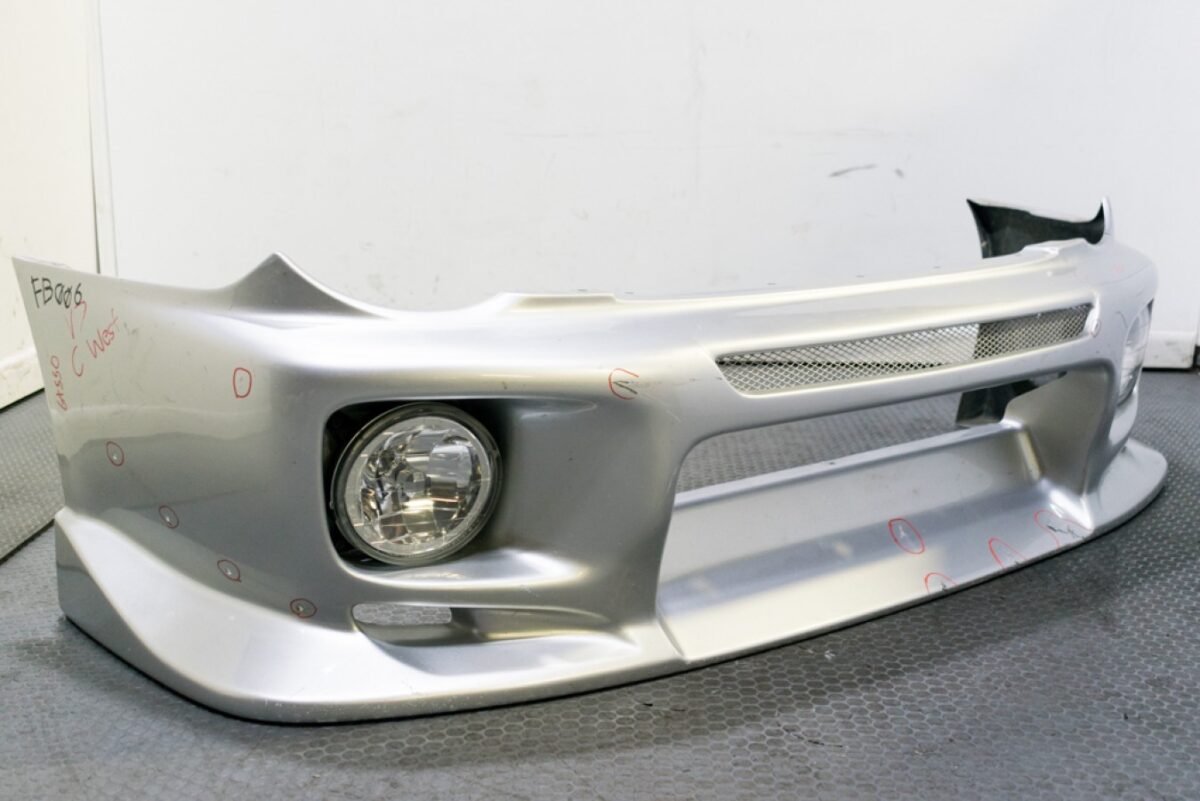 JDM Used C West Front Bumper with OEM Fog Lights For 02-03 Subaru WRX ...