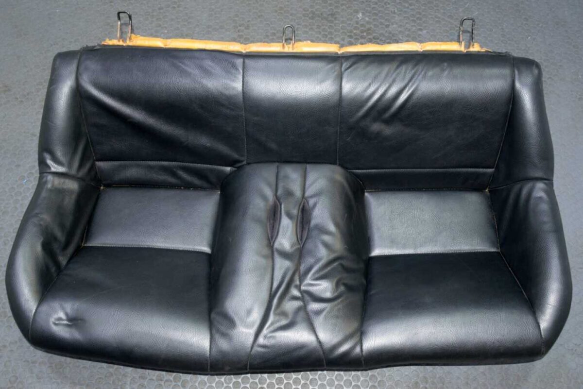 Used Toyota Supra MKIV JZA80 OEM Black Leather Rear Seats JDM | J-Spec ...