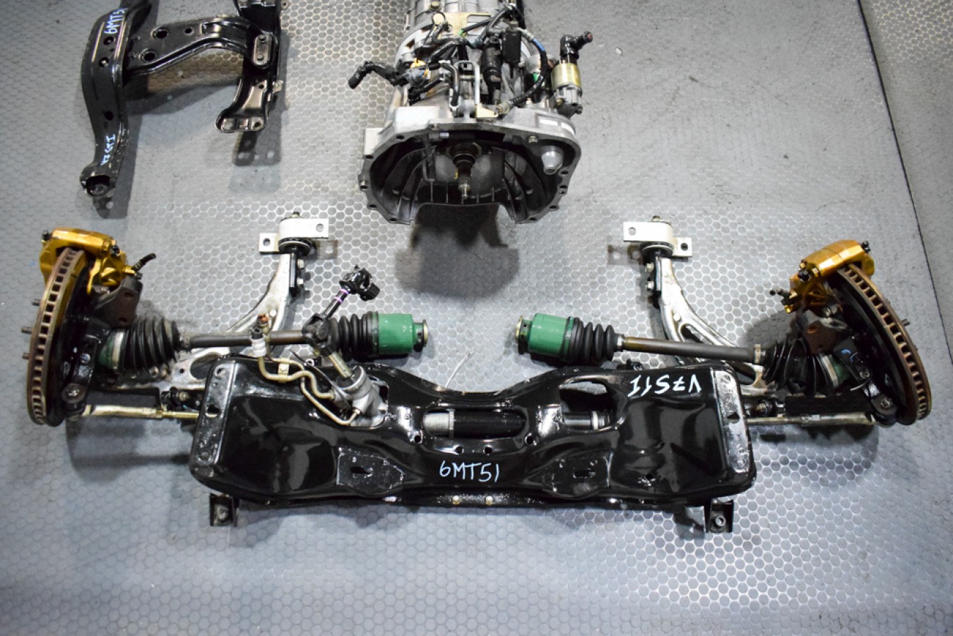 A Complete Low Mileage and Clean JDM Version 7 STI TY856WB1CA 6mt ...