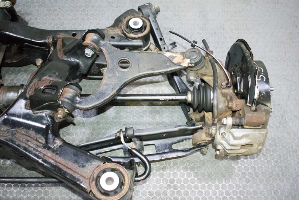 05-09 JDM Subaru Legacy Rear Subframe w/ Differential, Axles, Hubs, ETC ...