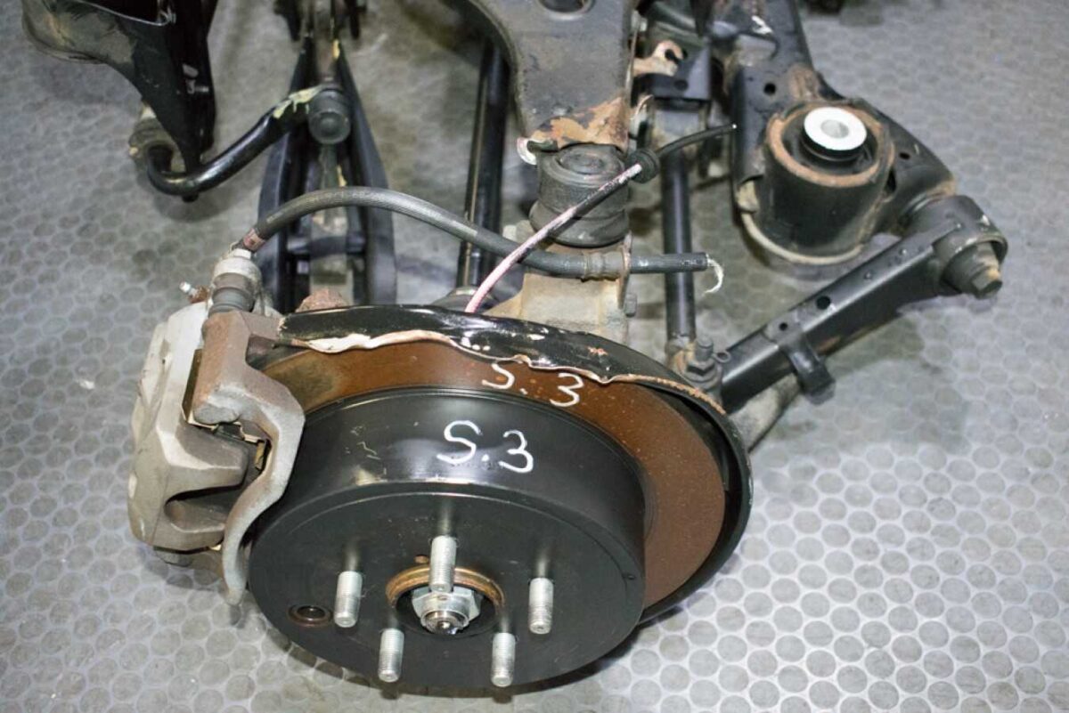 05-09 JDM Subaru Legacy Rear Subframe w/ Differential, Axles, Hubs, ETC ...