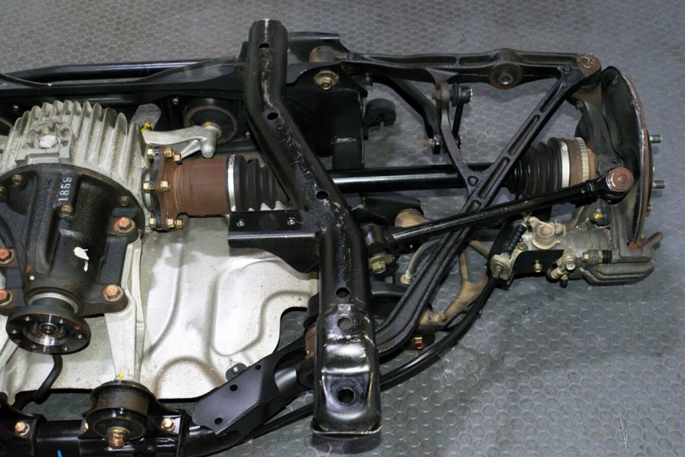 00-03 JDM Honda S2000 Complete Rear Subframe w/ Differential, Axles ...