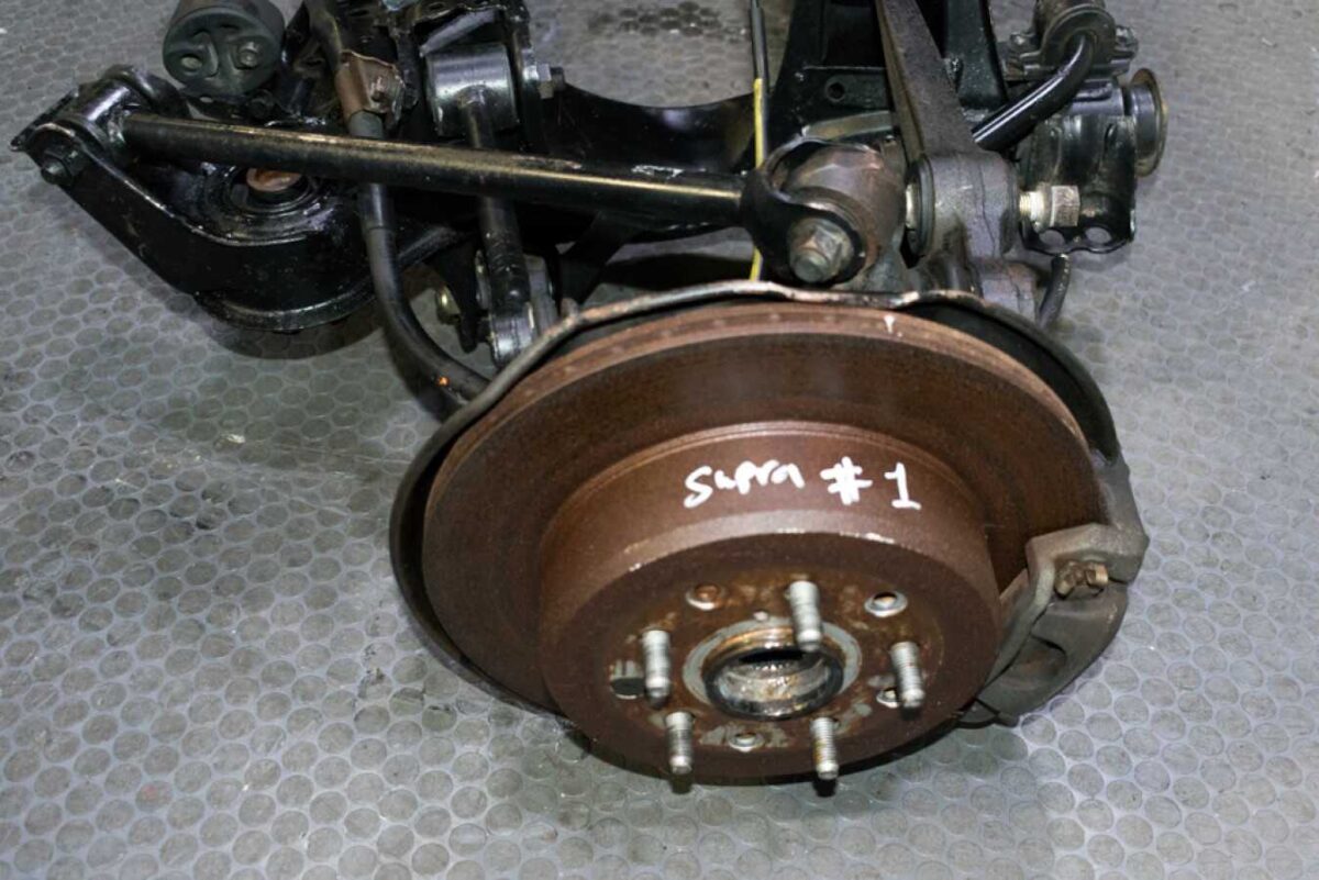 93-98 JDM Toyota Supra JZA80 MK4 Non-Turbo Rear Subframe w/ Arms, Hubs ...