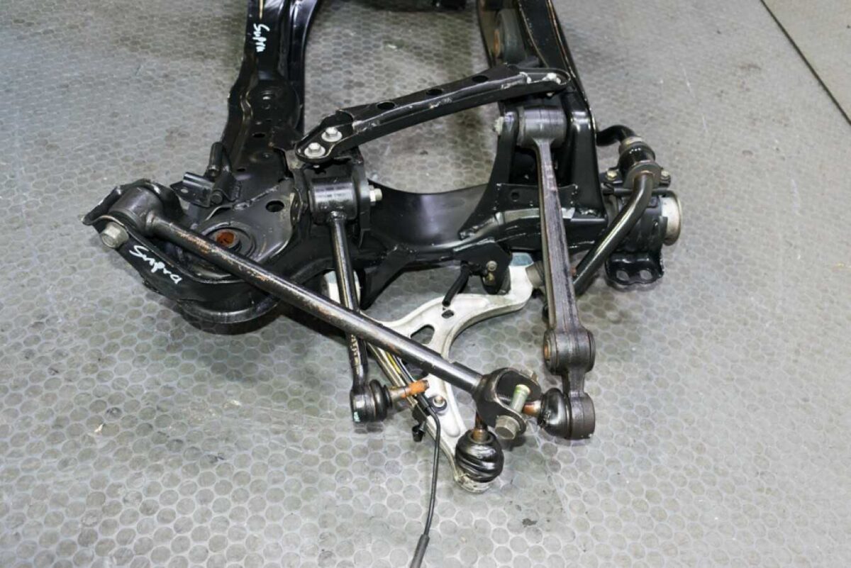 93-98 Toyota Supra Turbo MK4 JZA80 Rear Subframe w/ Arms, Sway Bar, ETC ...