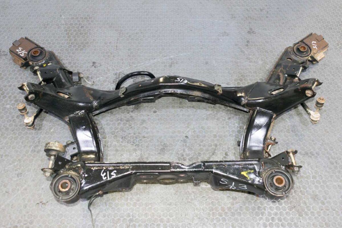 89-93 JDM Nissan 180SX 240SX S13 Rear Subframe w/ Sway Bar | J-Spec ...