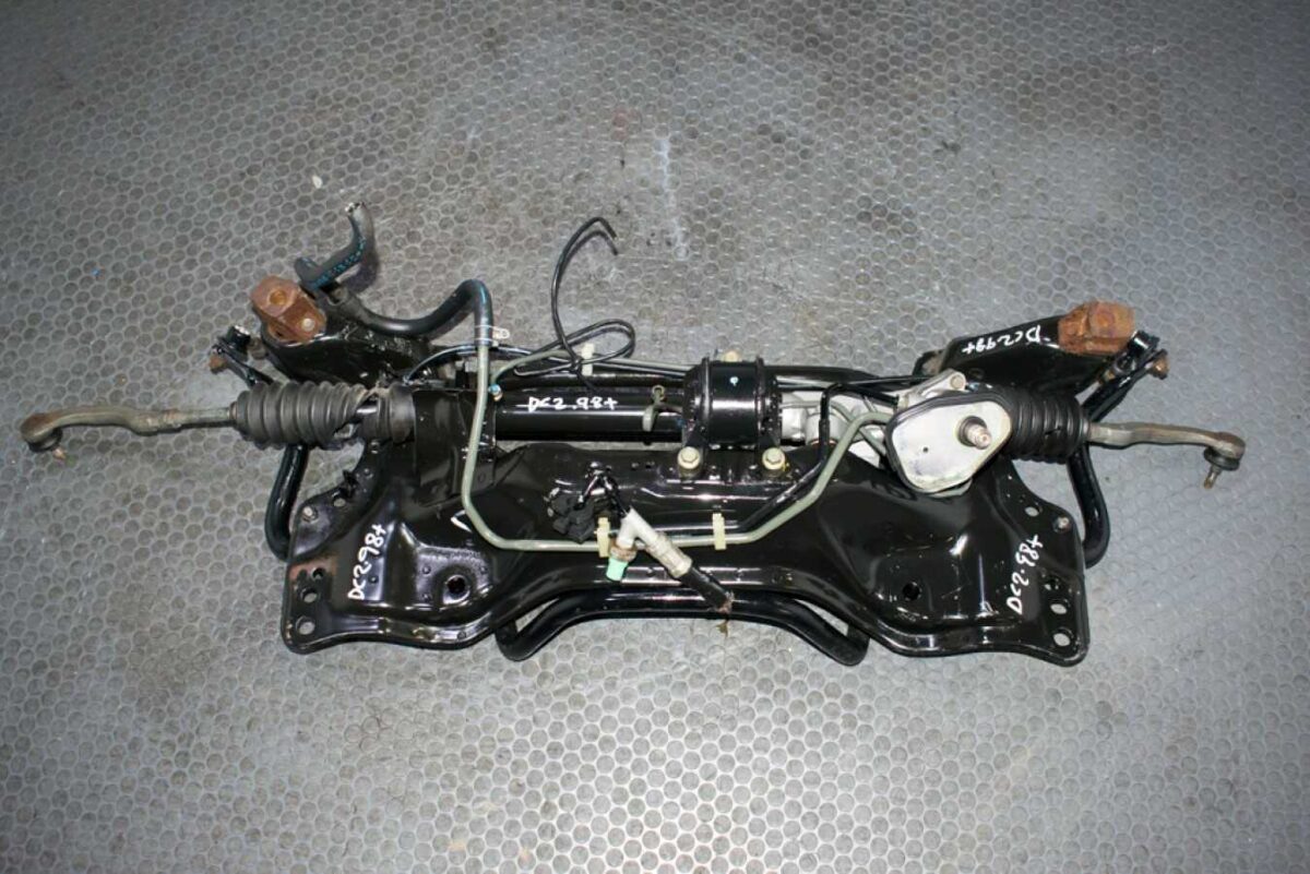 94-01 JDM Honda Integra DC2 RHD Front Subframe w/ Steering Rack and ...