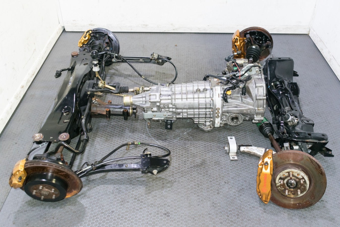 Subaru WRX STI Version 7 6MT STI TY856WB1AA Non DCCD Transmission with ...