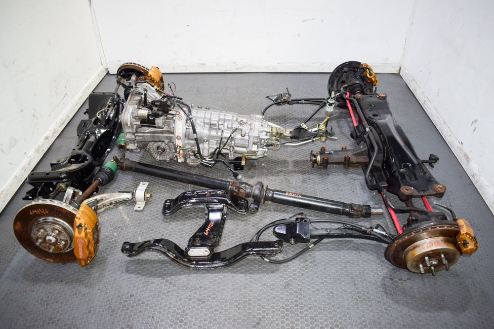 5X100 Complete Subaru WRX STI Prodrive 6mt TY856WB1CA non DCCD with ...