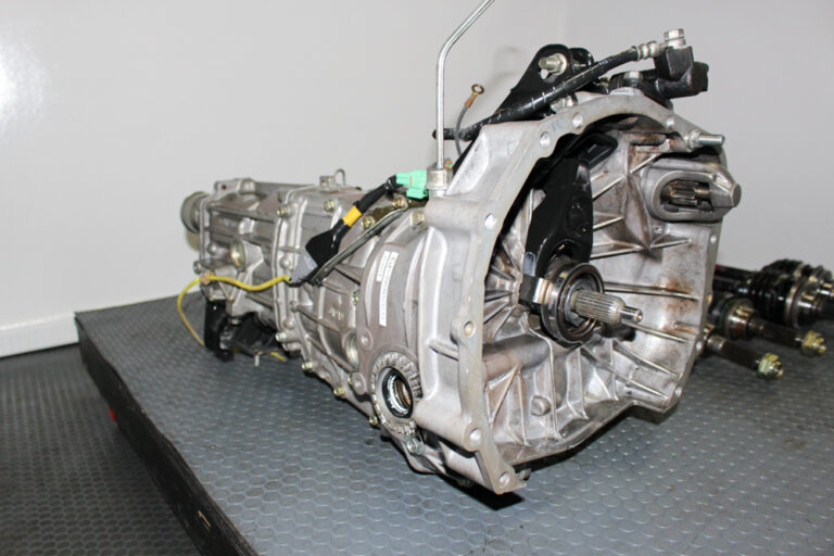 JDM 2006–2014 Subaru WRX 5-Speed TY757VBDAB Transmission + 4.11 Rear ...