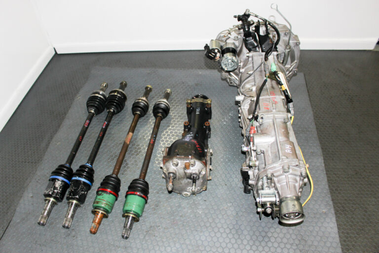 JDM 2006–2014 Subaru WRX 5-Speed TY757VBDAB Transmission + 4.11 Rear ...