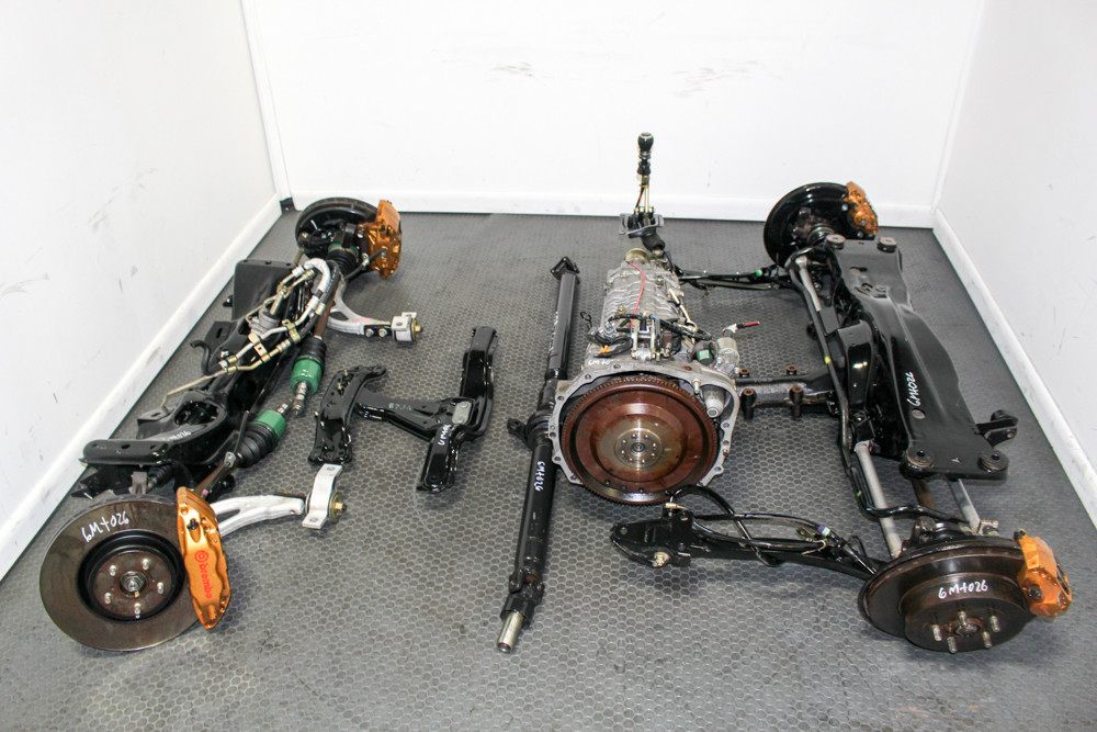 JDM 2005-2007 SG9 TY856WL7CC Subaru Forester STi NON DCCD Complete ...