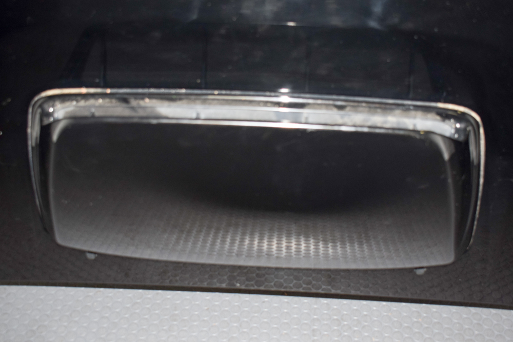 04 05 WRX STi Sedan Nose Cut in Java Black Pearl.
