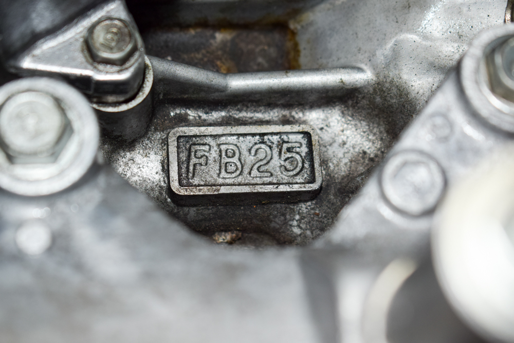 JDM FB25 Motor for 2011-2017 Subaru Forester.