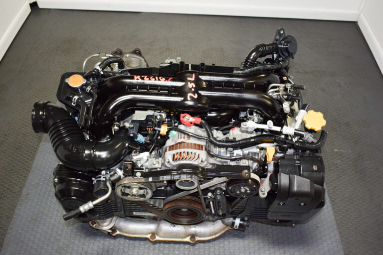 WRX EJ255 Turbo Engine, 2.5L low mileage JDM Motor for sale.