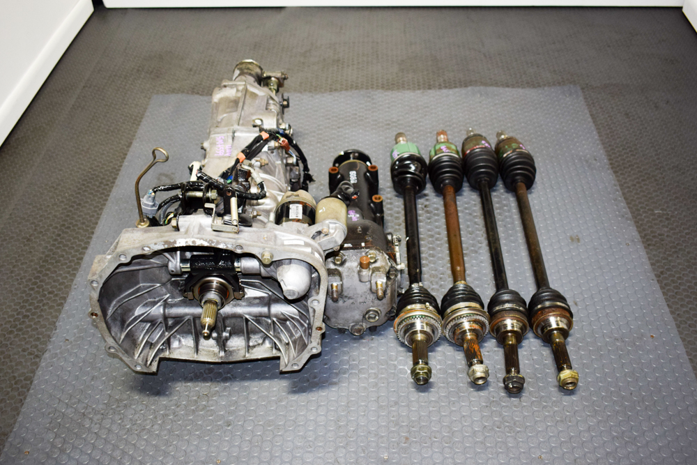 03-08 Forester Transmission with rear LSD Differential.