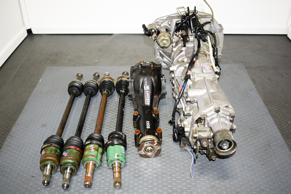 03-08 Forester Transmission with rear LSD Differential.