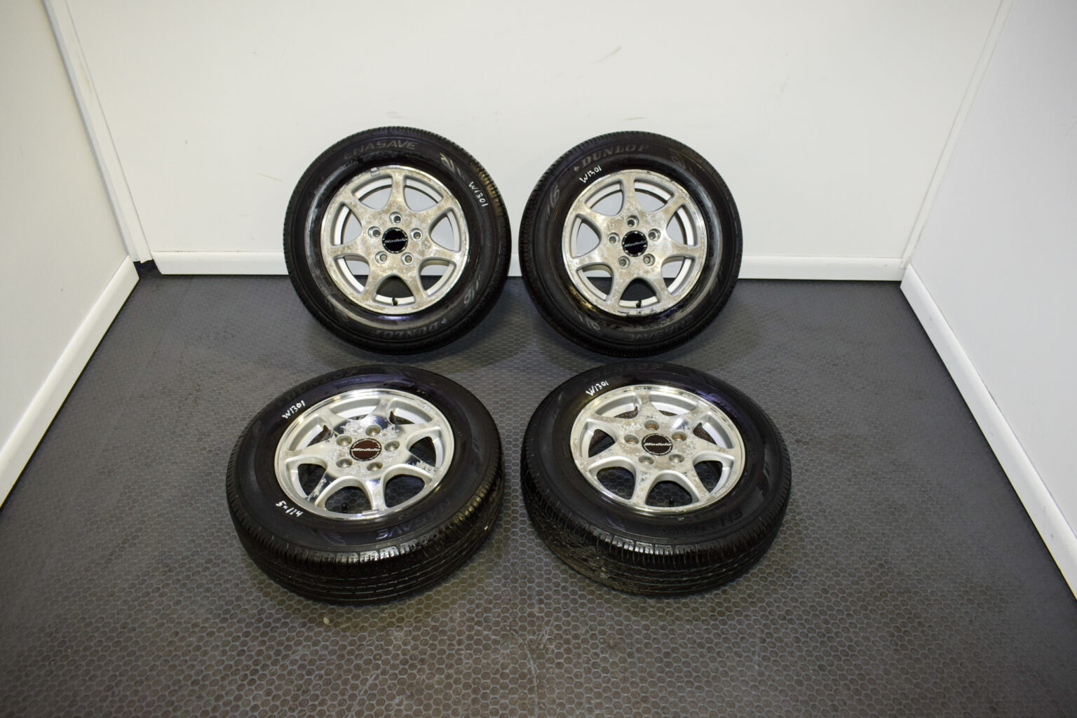 JDM Modulo Enkei Wheels 14X6 +55 Size with 5X114.3 Bolt Pattern | J-Spec Auto Sports