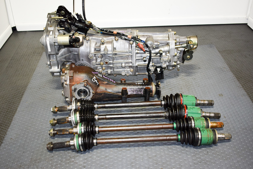 2004-2005 WRX Transmission with Axles and Differential.