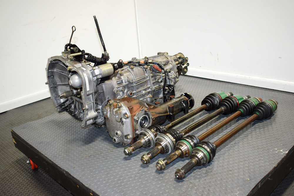 2004-2005 WRX Transmission with Axles and Differential.