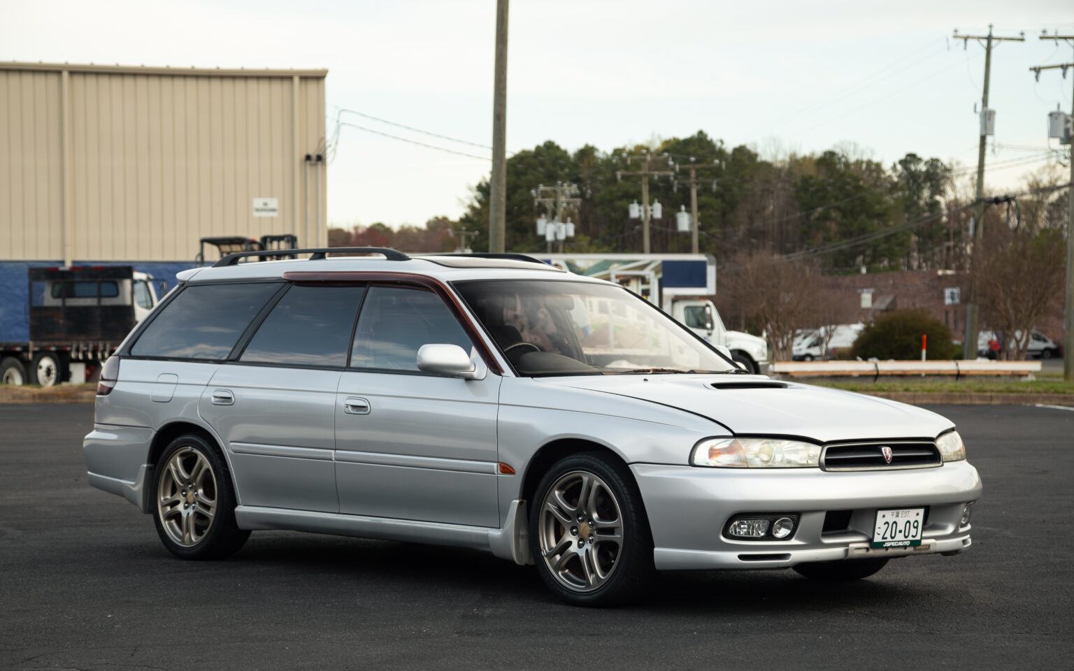 1997 Subaru Legacy GT-B Touring Wagon with Low Mileage and 4B Auction ...