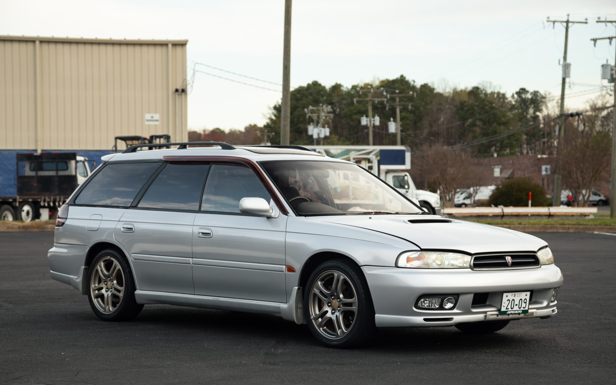 1997 Subaru Legacy GT-B Touring Wagon with Low Mileage and 4B Auction ...