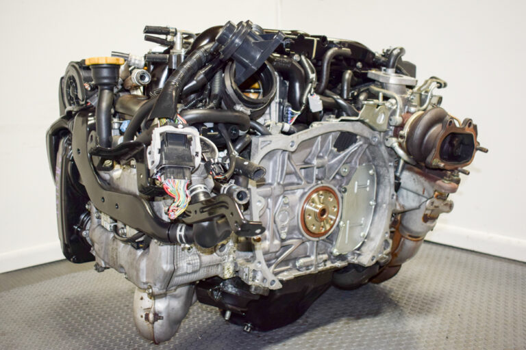 WRX EJ255 Turbo Engine, 2.5L low mileage JDM Motor for sale.