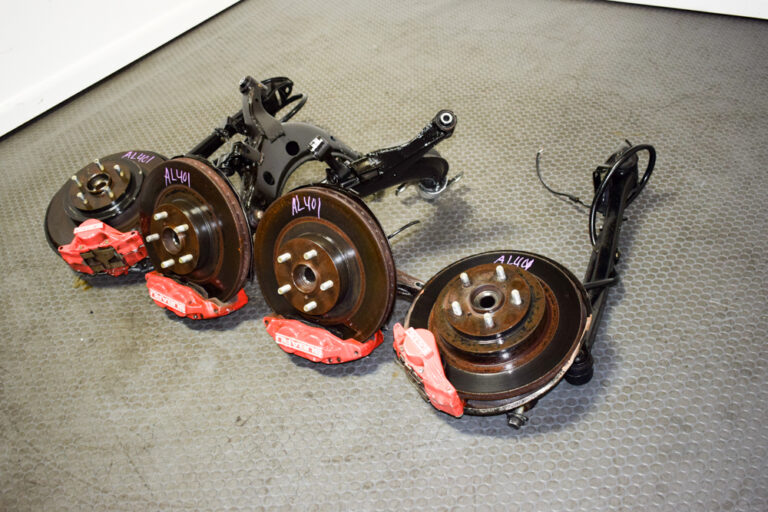 Subaru Red 4pot Brakes for Impreza WRX
