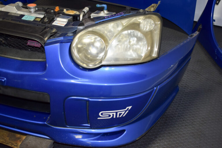 JDM 2004-2005 Subaru Impreza WRX STI Sedan Front Clip in Blue for Sale ...