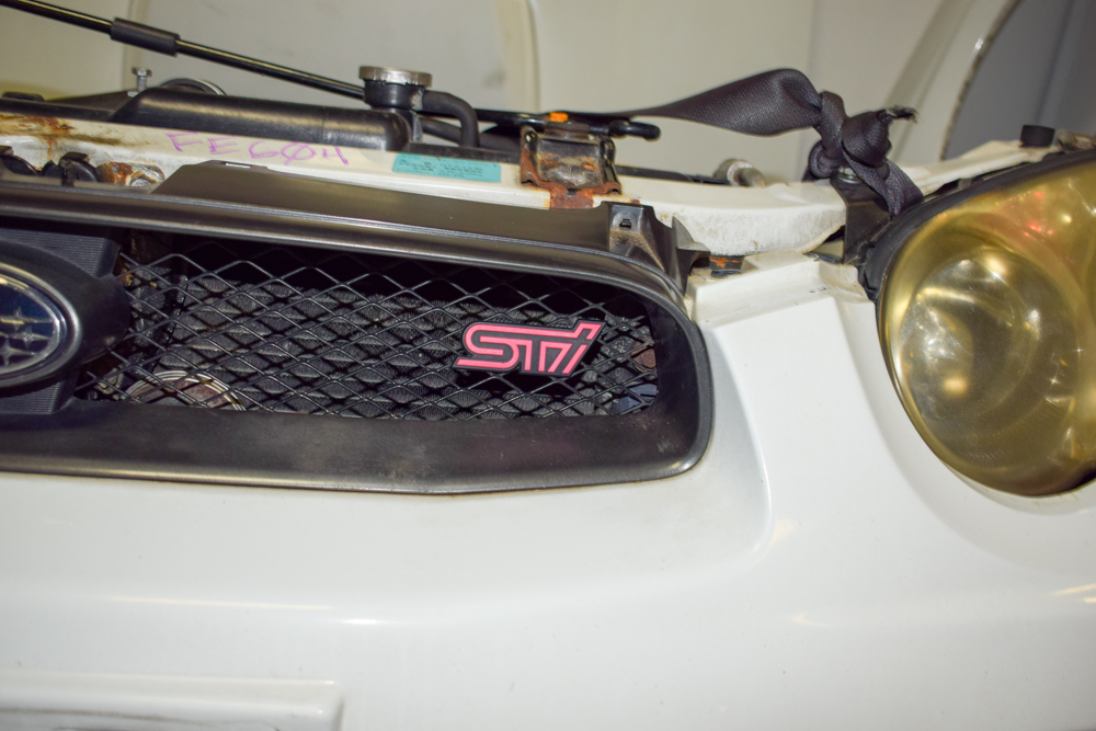 JDM OEM 04-05 Subaru Impreza WRX STI Sedan Front Clip in White for Sale ...