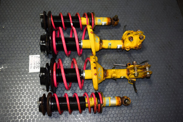09 10 11 12 13 Subaru Legacy Bilstein Struts with STI Pink Springs For ...