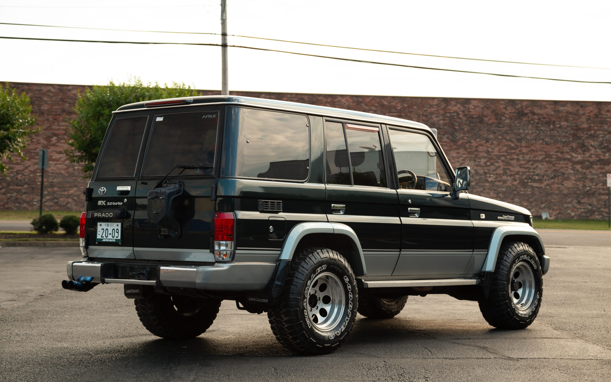 1994 Toyota Land Cruiser Prado KZJ78 in Dark Green for Sale
