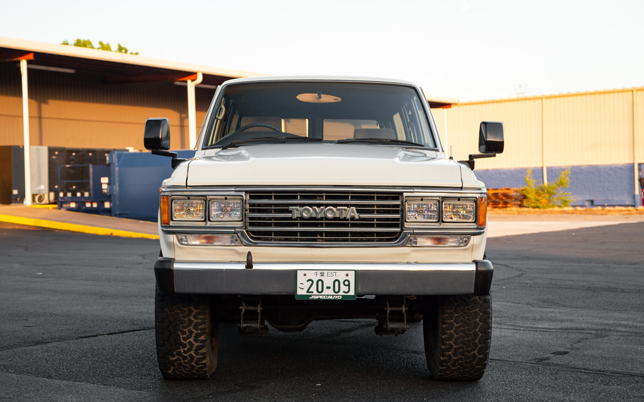 1989 Toyota Land Cruiser HJ60 60 Series in White for Sale.