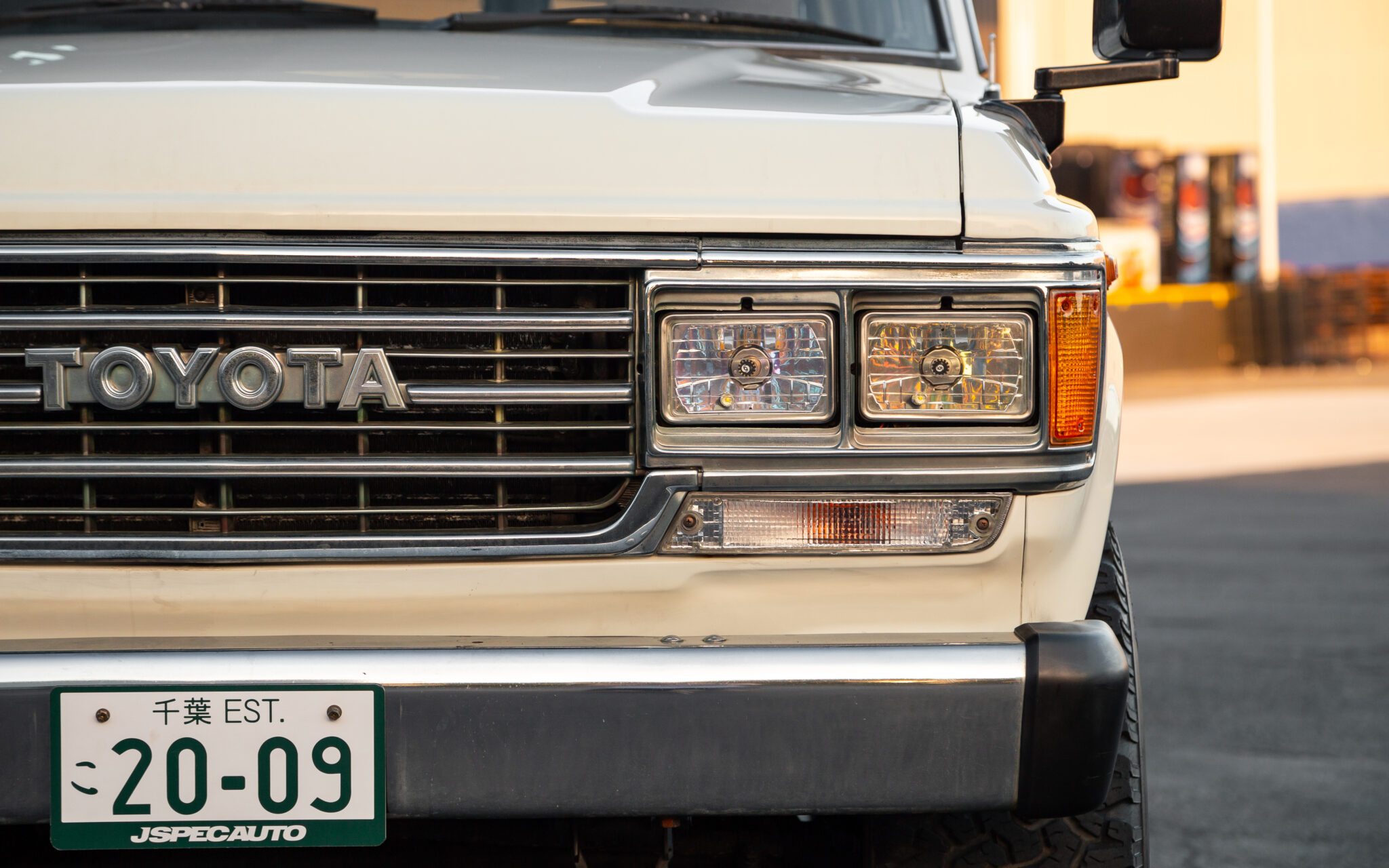1989 Toyota Land Cruiser HJ60 60 Series in White for Sale.