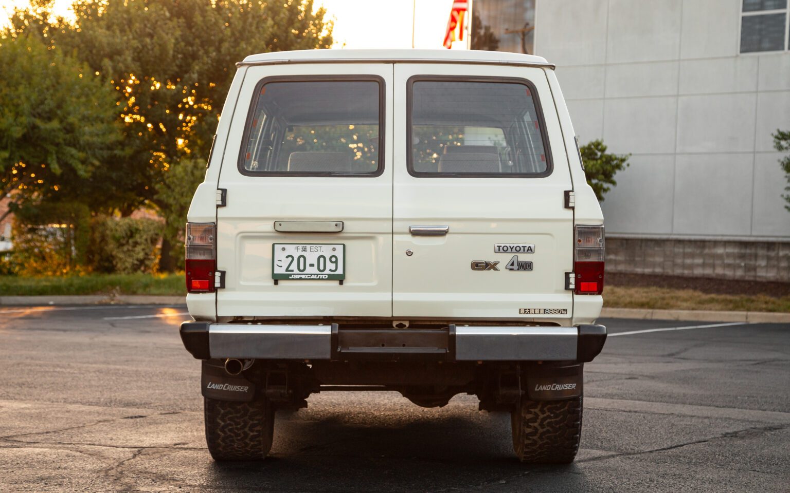 1989 Toyota Land Cruiser HJ60 60 Series in White for Sale.