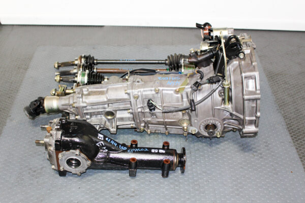 Subaru Legacy Twin Turbo 5MT AWD Transmission Rated at 276hp, with 4.44 ...