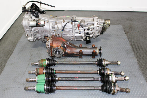JDM Subaru SG5 Forester XT 5-Speed TY755VB7AA Transmission Package – 4. ...