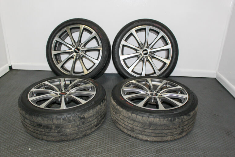 A set of four Forester STI 18 Inch wheels.