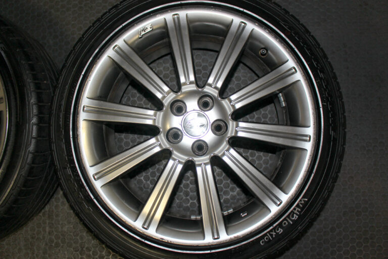 A set of four Forester STI 18 Inch Enkei wheels.