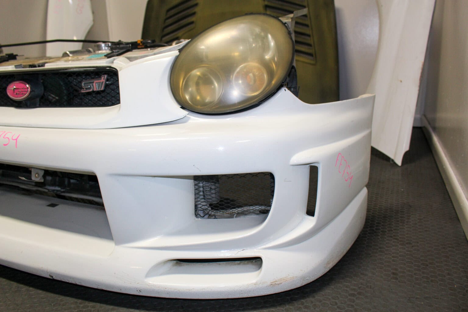 JDM Subaru Impreza WRX STI Complete Bugeye Nose Cut – HID Headlights ...