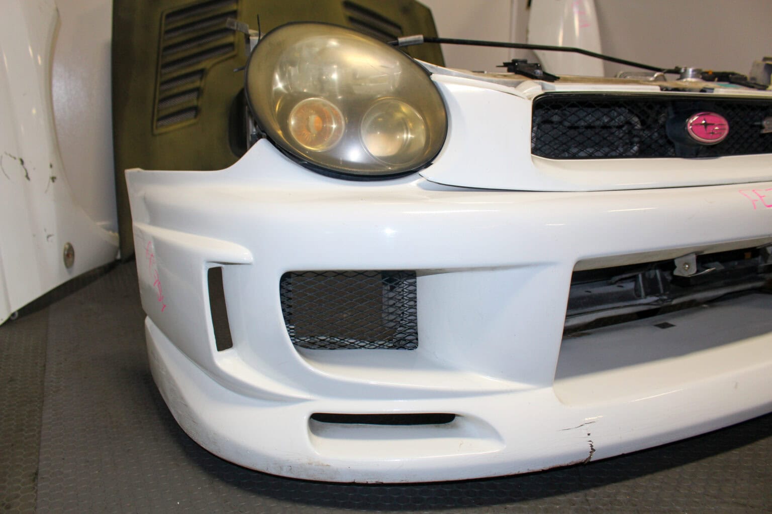 JDM Subaru Impreza WRX STI Complete Bugeye Nose Cut – HID Headlights ...