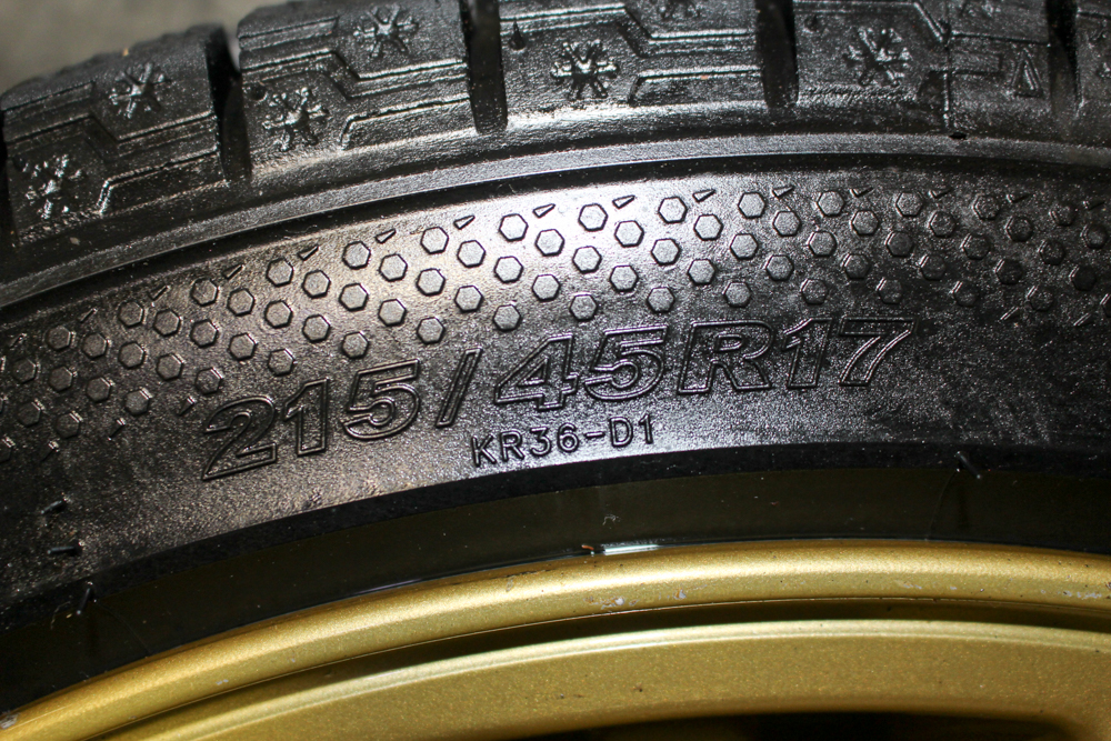 JDM Gold Enkei 17 Inch 5x100 Wheels for Subaru WRX STI – Brembo Fit