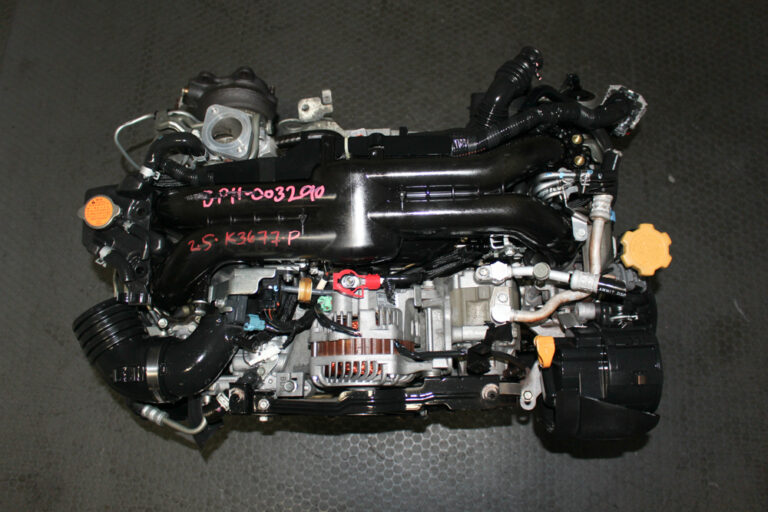 WRX EJ255 Turbo Engine, 2.5L low mileage JDM Motor for sale.