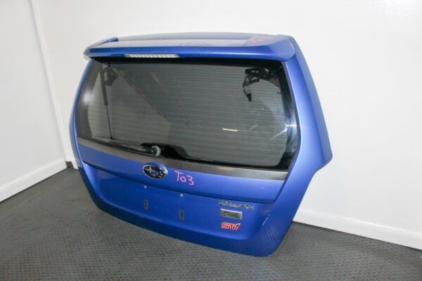 JDM Subaru Forester STI SG9 Tailgate with Spoiler and Subaru Badge ...